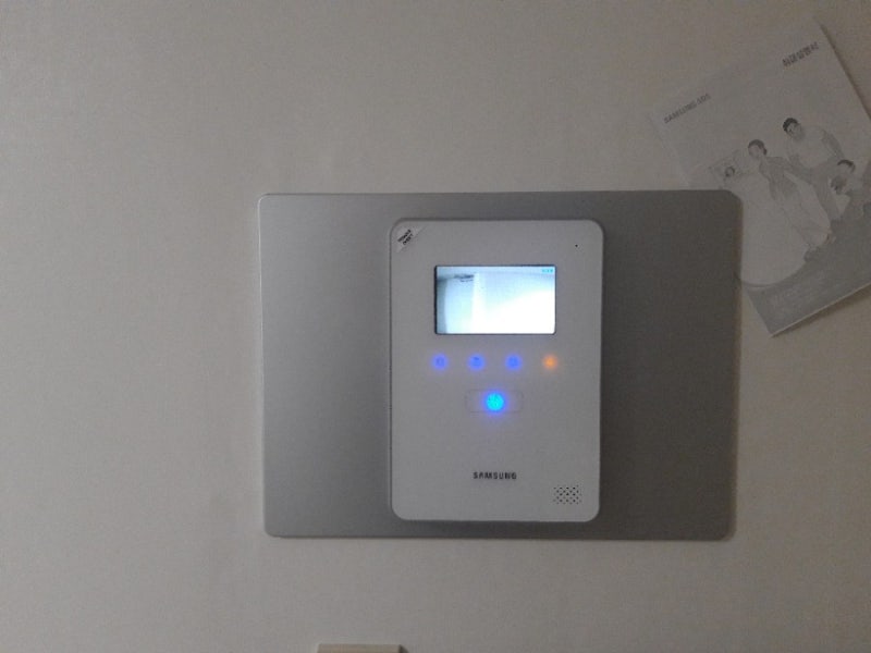 삼성인터폰 SHT-705교체설치/삼성비디오폰 SHT-3625AMW 시공/삼성디지털 노출형 4.3인치 : 네이버 블로그