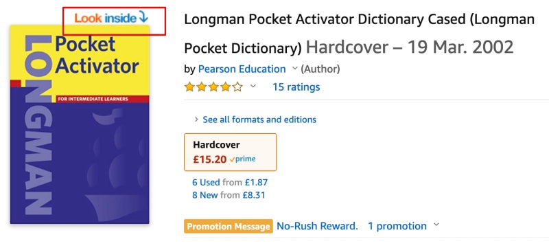 가볍게 읽기 좋은 영영사전 Pocket Activator : 네이버 블로그