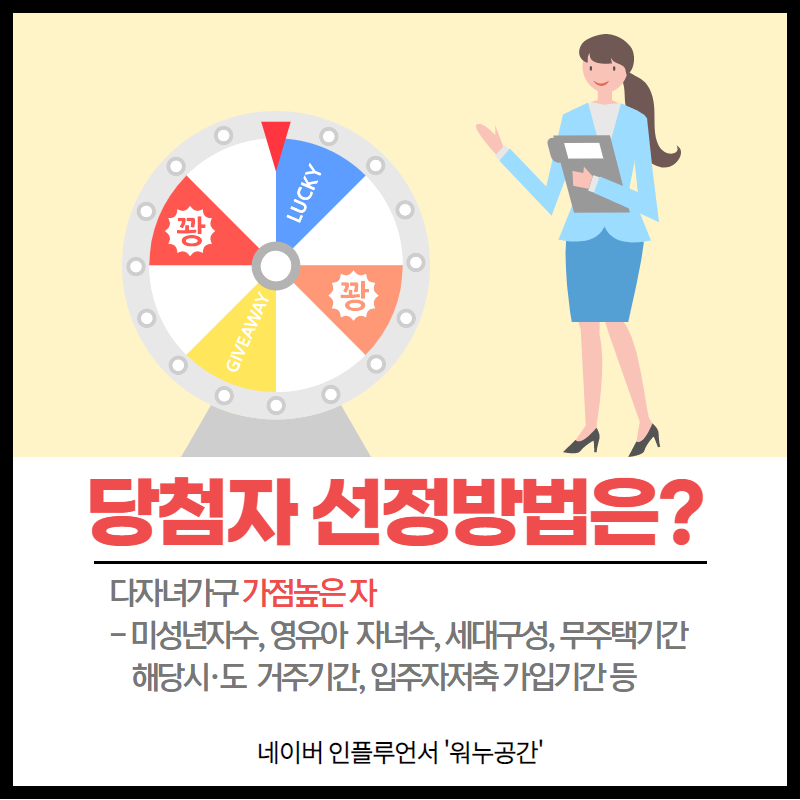 다자녀 특별공급 자격조건 및 가점소득자산기준 네이버 블로그
