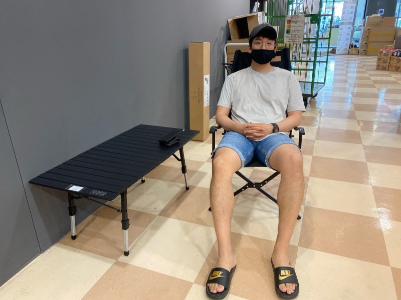 인천 캠핑용품 매장 청라 롯데마트 아토즈캠핑 916 텐트 전시 정보추가 마운트리버 매직 릴렉스 체어 사러 방문2007