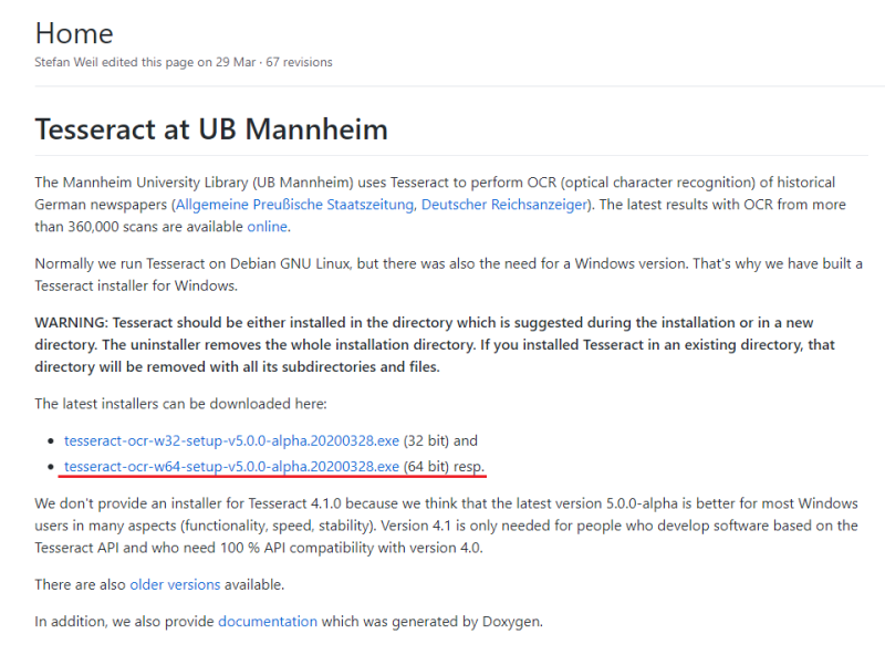 [Tesseract] 설치 : 네이버 블로그