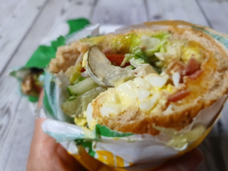 서브웨이 꿀조합 에그마요 8월행사 치킨 마리나라 샌드위치 후기두번째 네이버 블로그