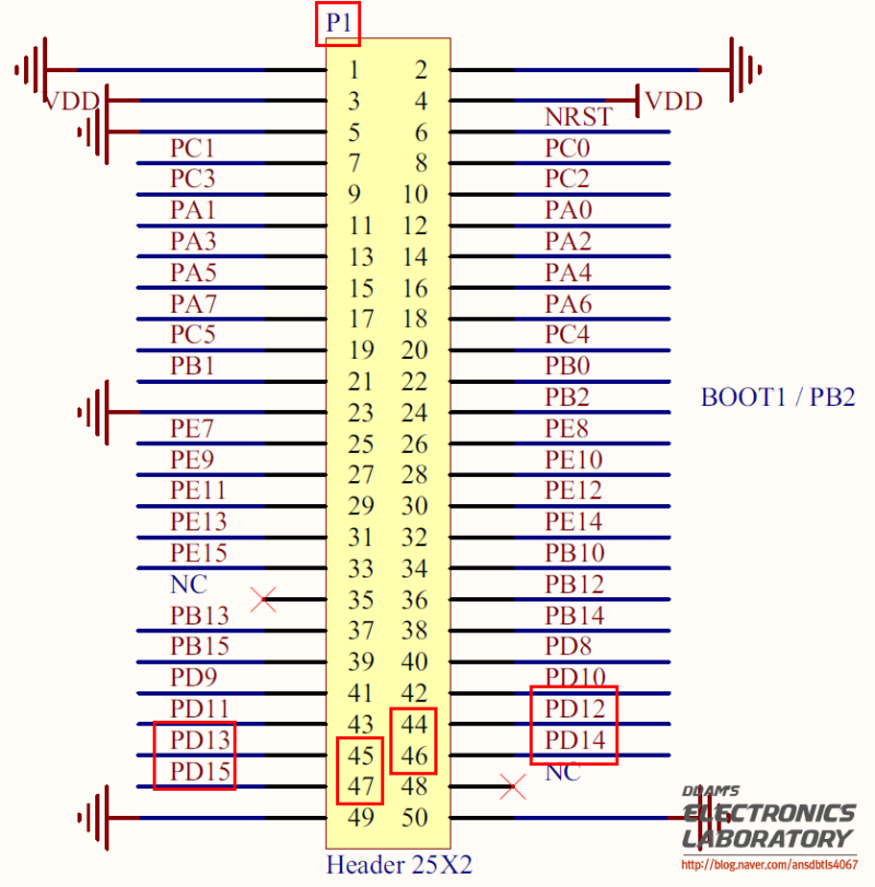 STM32F411 Microcontroller 4강 - GPIO(General Purpose Input Output) 출력 속성 ...