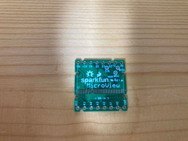 SparkFun MicroView 만들기 : 네이버 블로그