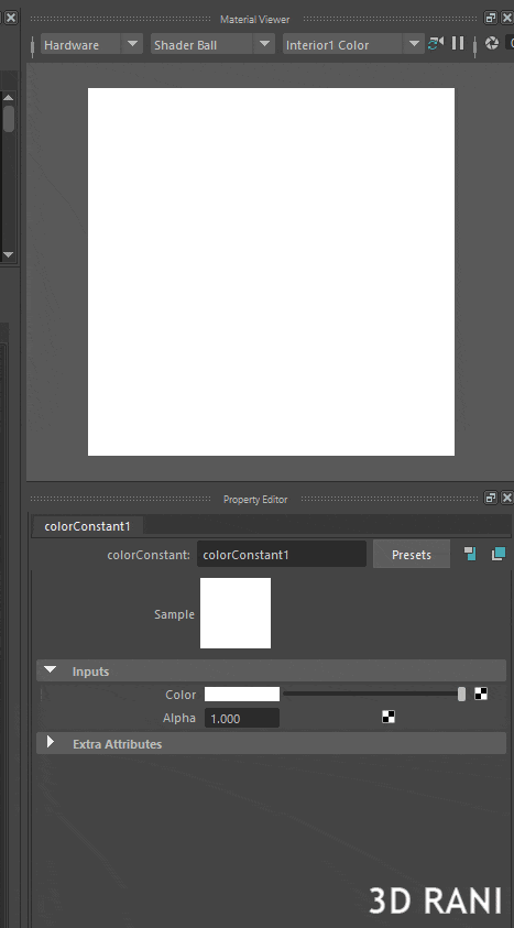 [Maya] Utility LookdevKit Shading Node Color Constant 마야 유틸리티 룩뎁키트 노드 ...
