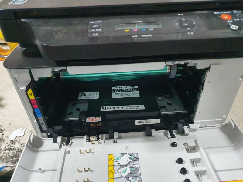 컬러 레이저 프린터 전사벨트 정착기 교체 Sl C483w Sl C486fw Sl C485w Sl C482w Sl C480fw