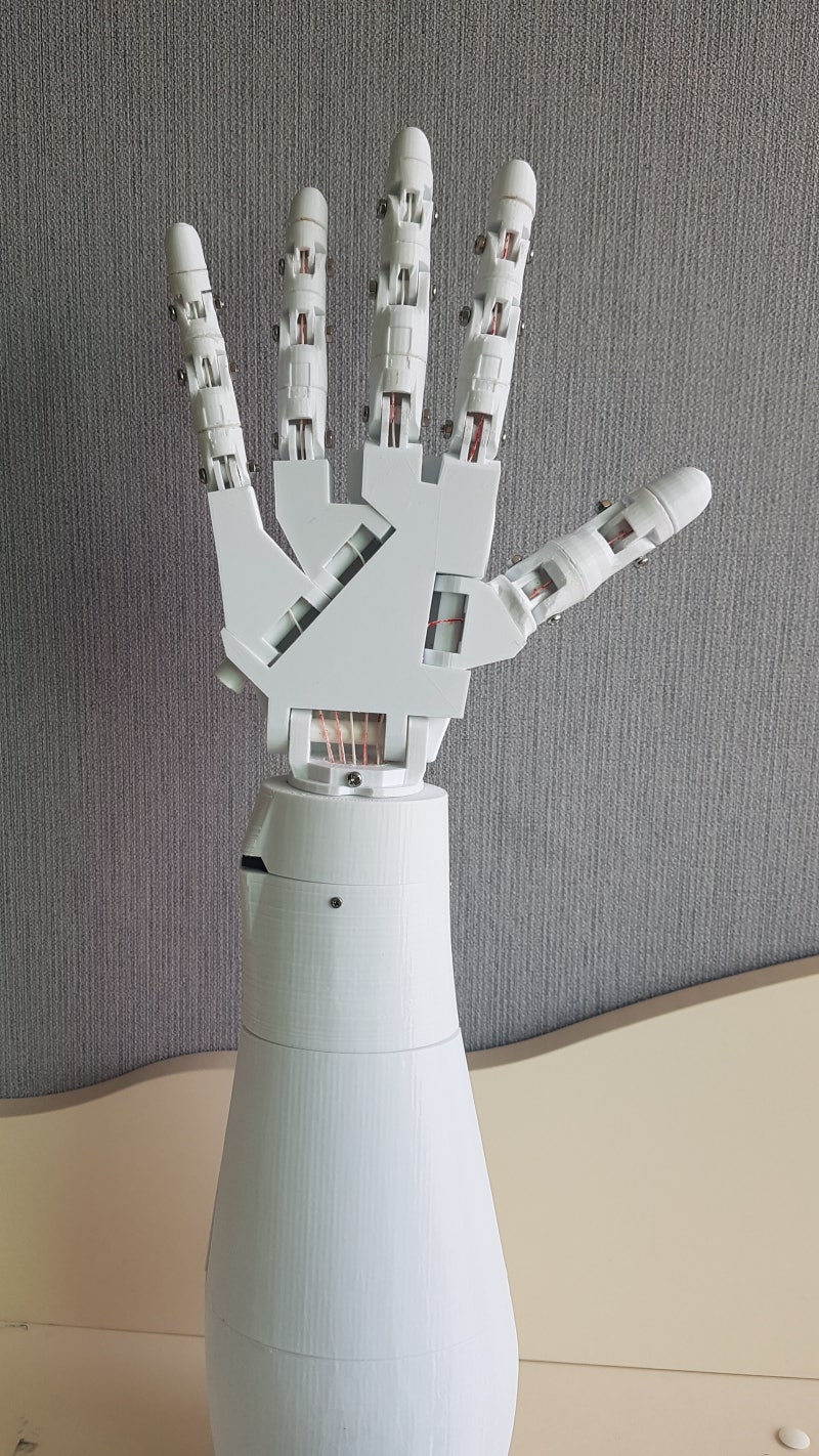 Inmoov Hand_아두이노, 서보 제어 : 네이버 블로그