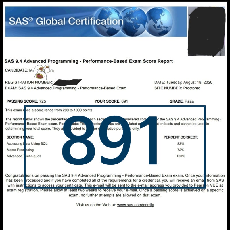 SAS Advanced 자격증 공부 내용 및 방법 : 네이버 블로그