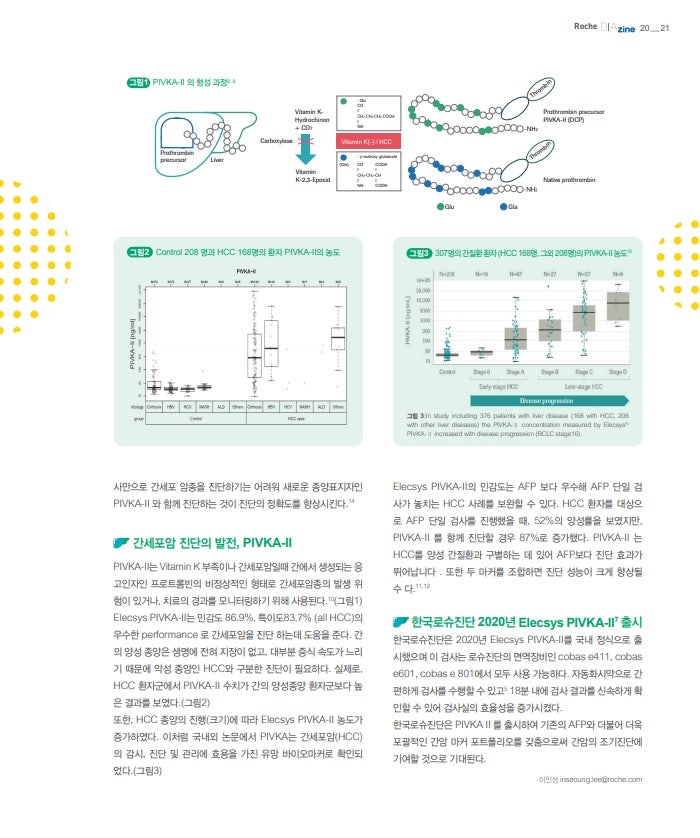 원발성간암 표지자 PIVKA-II (DCP), AFP, AFP-L3 : 네이버 블로그