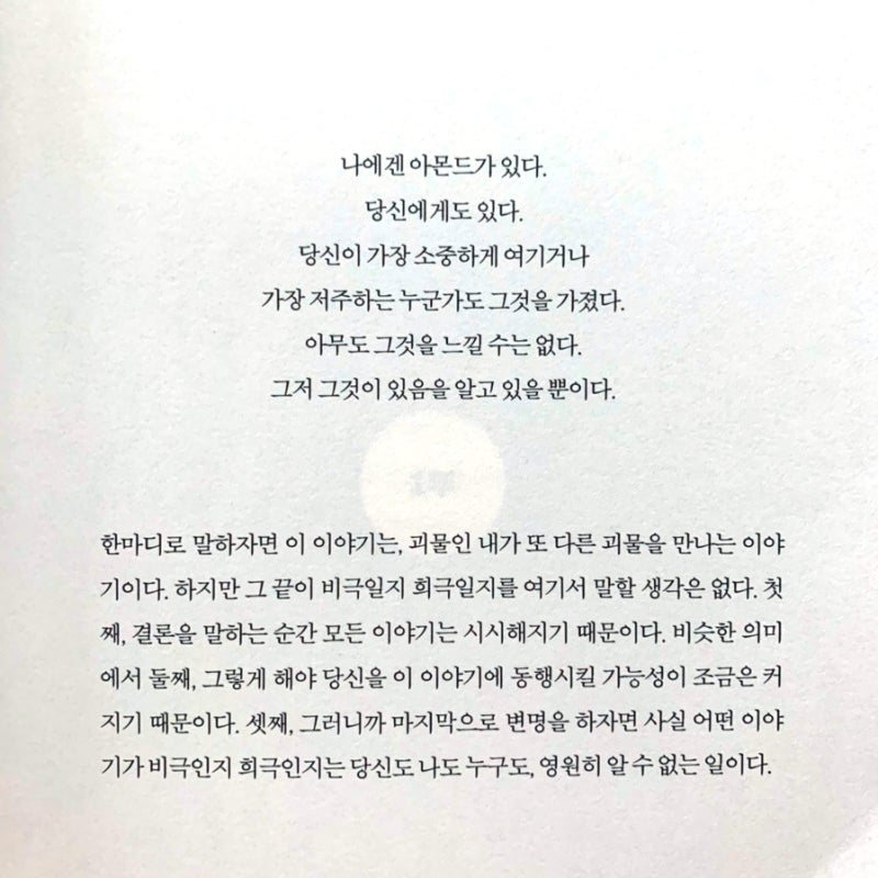 소설 아몬드 줄거리와 느낀점 네이버 블로그