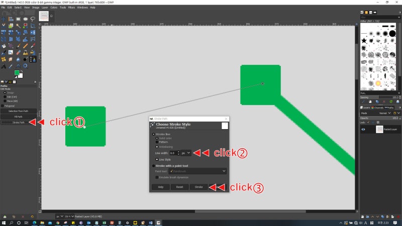 12. 김프(Gimp) 사각 선택 도구(Rectangle select tool) 설명 및 활용 : 네이버 블로그