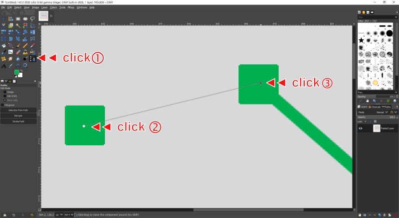 12. 김프(Gimp) 사각 선택 도구(Rectangle select tool) 설명 및 활용 : 네이버 블로그