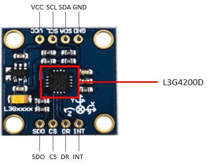 아두이노 3축 자이로 L3G4200D 센서 모듈 / Arduino GY-50 : 네이버 블로그