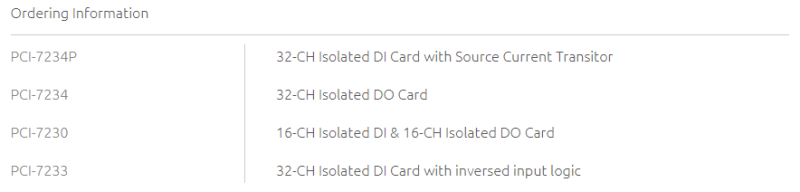 [DIO 카드] ADLINK(에이디링크)의 32채널 Isolated IO 보드, PCI-7230 : 네이버 블로그
