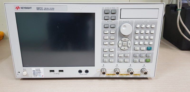 E5071C키사이트 네트워크분석기 4포트/중고계측기 판매 렌탈 Keysight E5071C ENA Vector Network ...