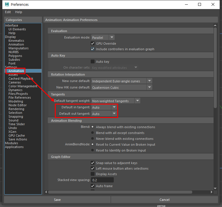 [Maya] Animation Graph Editor Tangents 마야 애니메이션 그래프 에디터 탄젠트 : 네이버 블로그