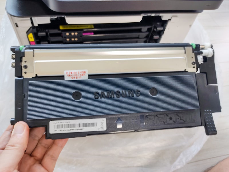 삼성복합기 와이파이 연결 방법 소개 삼성 레이저 칼라 가정용 복합기 Xpress Sl C486w 복합기 재원 스펙 개봉기