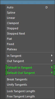 [Maya] Animation Graph Editor Tangents 마야 애니메이션 그래프 에디터 탄젠트 : 네이버 블로그