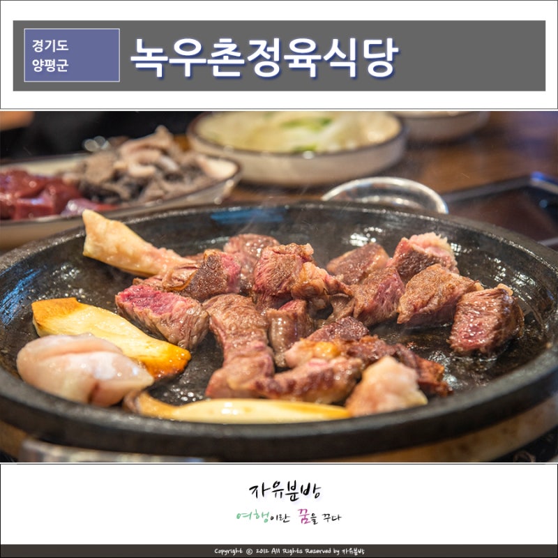 양평 정육점식당맛집 녹우촌 정육식당 한우 네이버 블로그