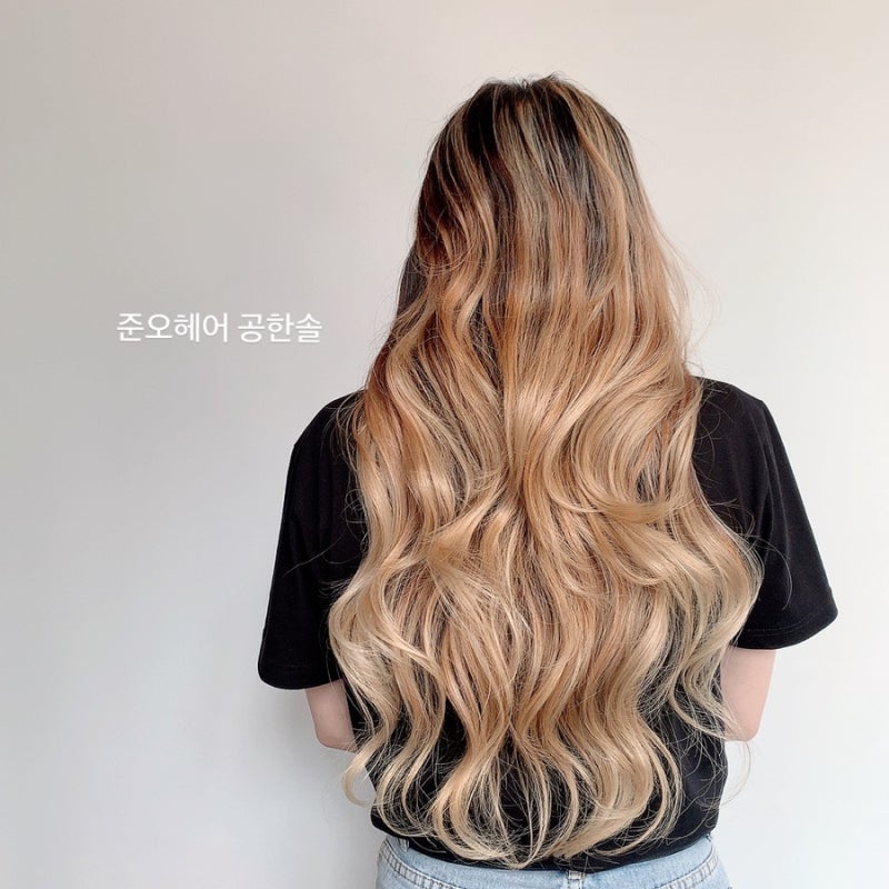 자연스러운 발레아쥬 염색 용인미용실 네이버 블로그