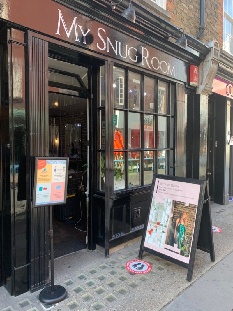 런던 기록 20 / 영국 Eat Out to Help Out, 런던 미용실 추천 My Snug Room : 네이버 블로그