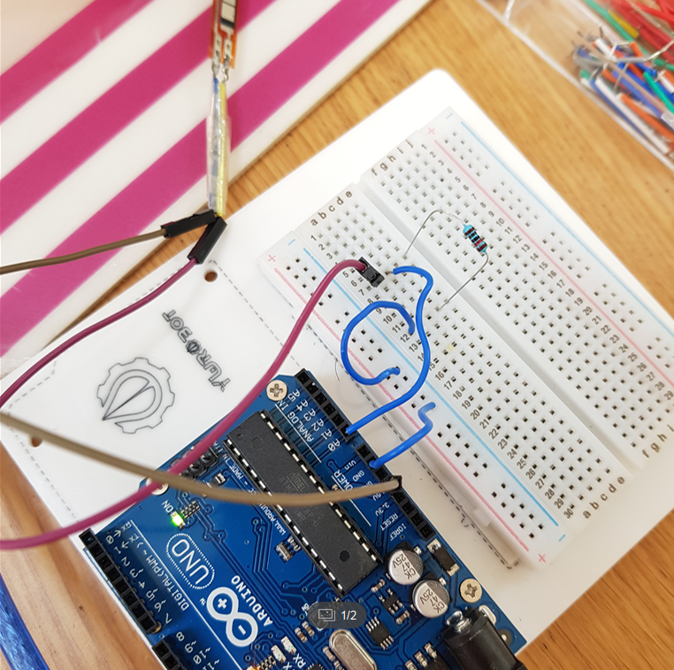 [아두이노] - Line Tracker Sensor / Flicker Sensor (휨 센서, 구부림 센서) / Motor ...