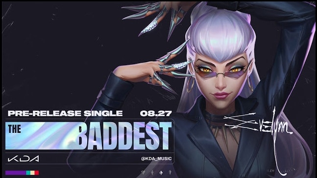 KDA이블린 시즌2 컴백 스킨 티저 이미지 신스킨 : 네이버 블로그