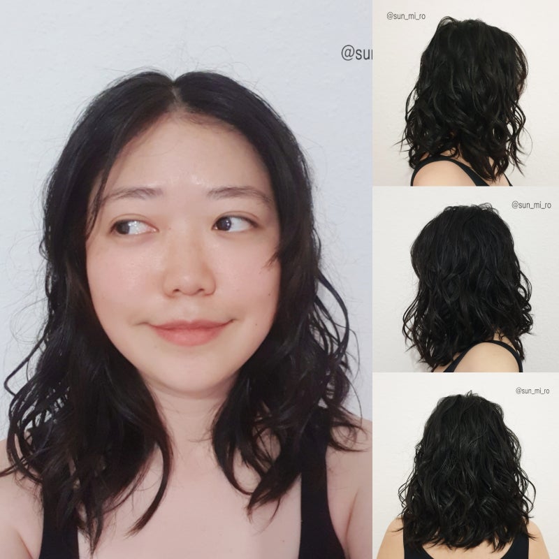 자연 반곱슬머리 관리하기 (CGM 3달) : 네이버 블로그