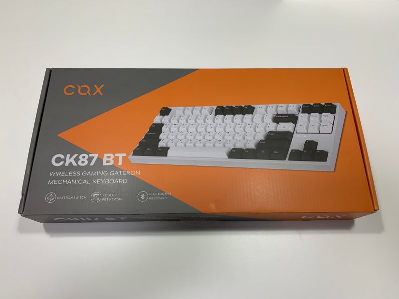 COX 무선 블루투스 기계식 키보드 [CK87 BT] 간단 리뷰 : 네이버 블로그