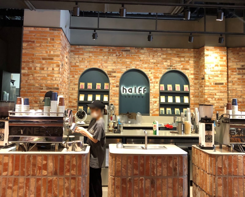 하프커피, 버터크림라떼 halff coffee (여주아울렛 커피맛집 ︎) : 네이버 블로그