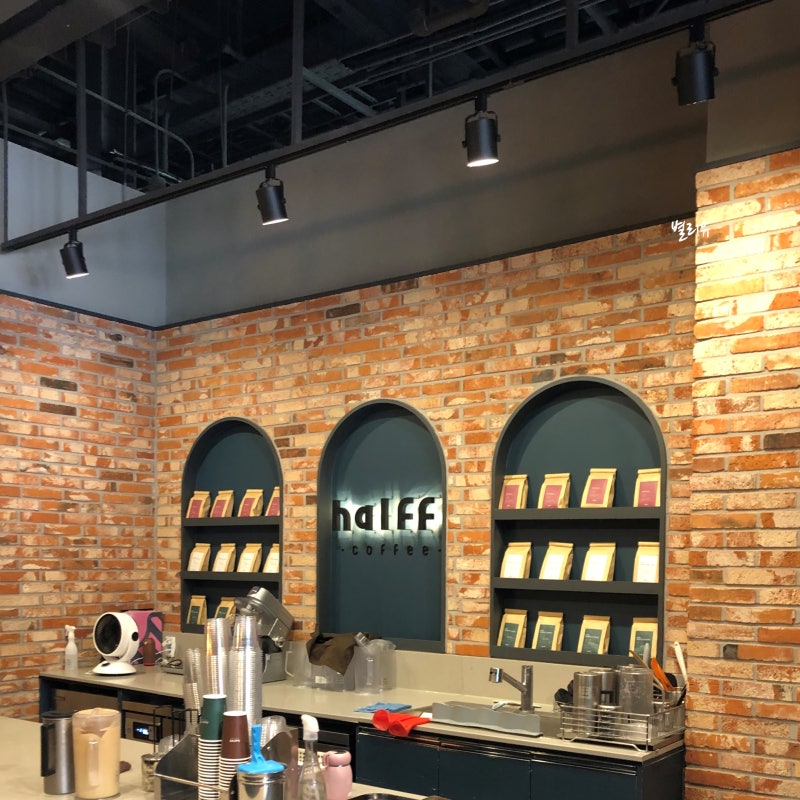 하프커피, 버터크림라떼 halff coffee (여주아울렛 커피맛집 ︎) : 네이버 블로그