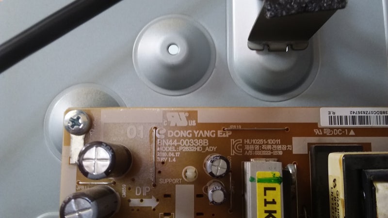 [LN32C450 수리]삼성 LN32C450 LCD TV 전원이 켜지지 않아요[파워보드교체] : 네이버 블로그