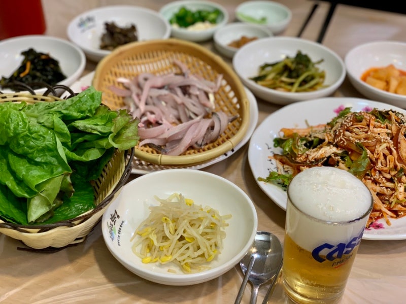 보성 율포해수욕장 맛집 비치횟집 전어회 세트 네이버 블로그