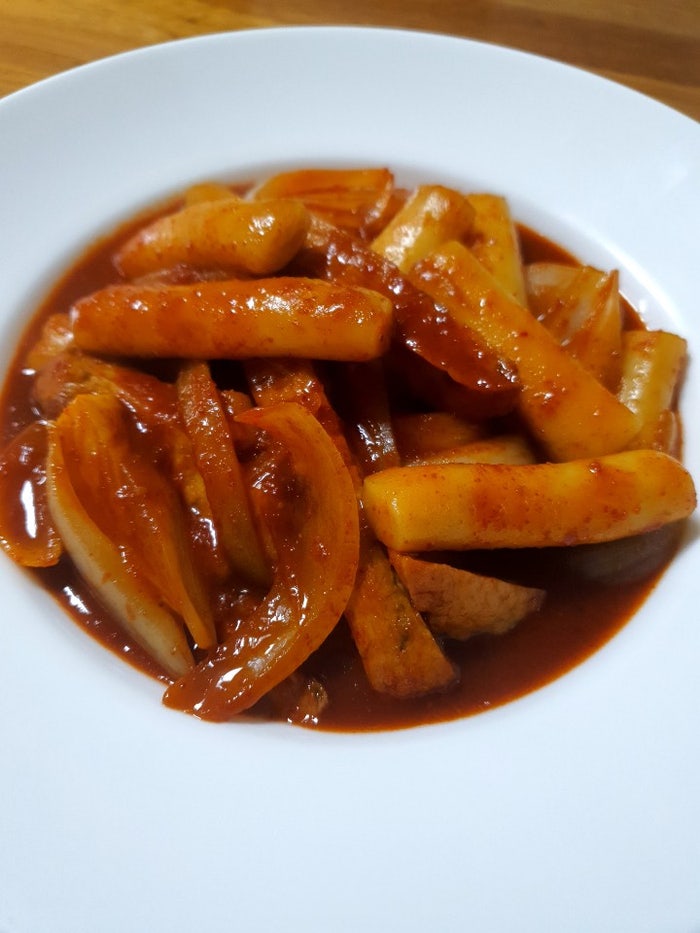 떡볶이 황금레시피 냉동떡 해동 밀떡 쌀떡 차이 밀떡볶이 만들기 네이버 블로그