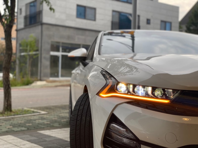 이번엔 K5, 3세대 DL3 시그니처 순정 LED헤드램프 장착기, 램프튜닝의 정석 : 네이버 블로그