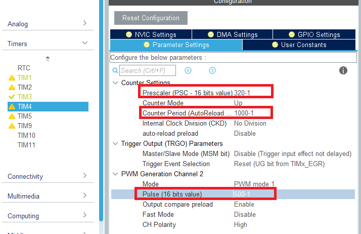 STM32 Servo 모터 PWM 제어 : 네이버 블로그