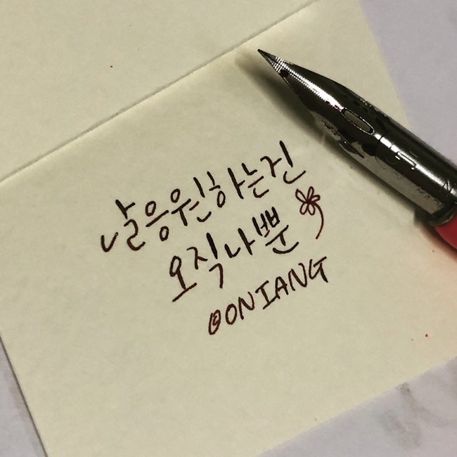 캘리그라피 독학중 인스타에서 캘리 몇장 캘리문구 문장추천 좋은글귀 예쁜단어 펜텔 쿠레타케 딥펜 네이버 블로그