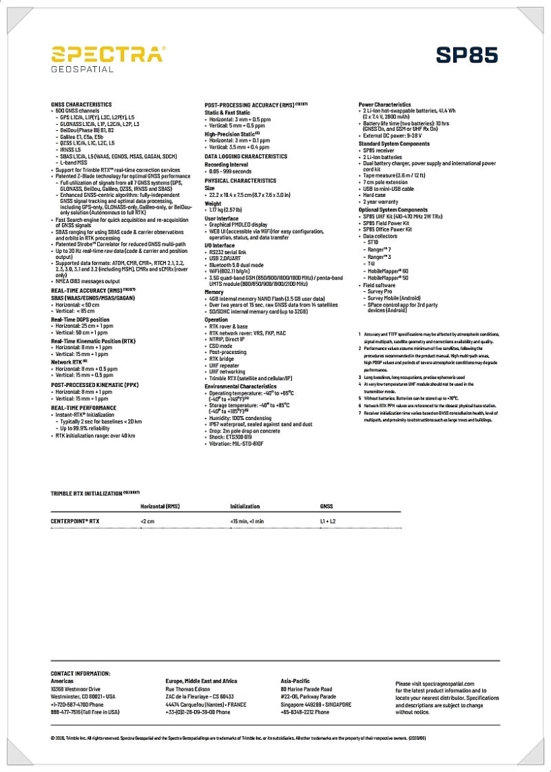 [GPS측량기]Spectra SP85 GNSS측량기(지오솔루션즈) : 네이버 블로그