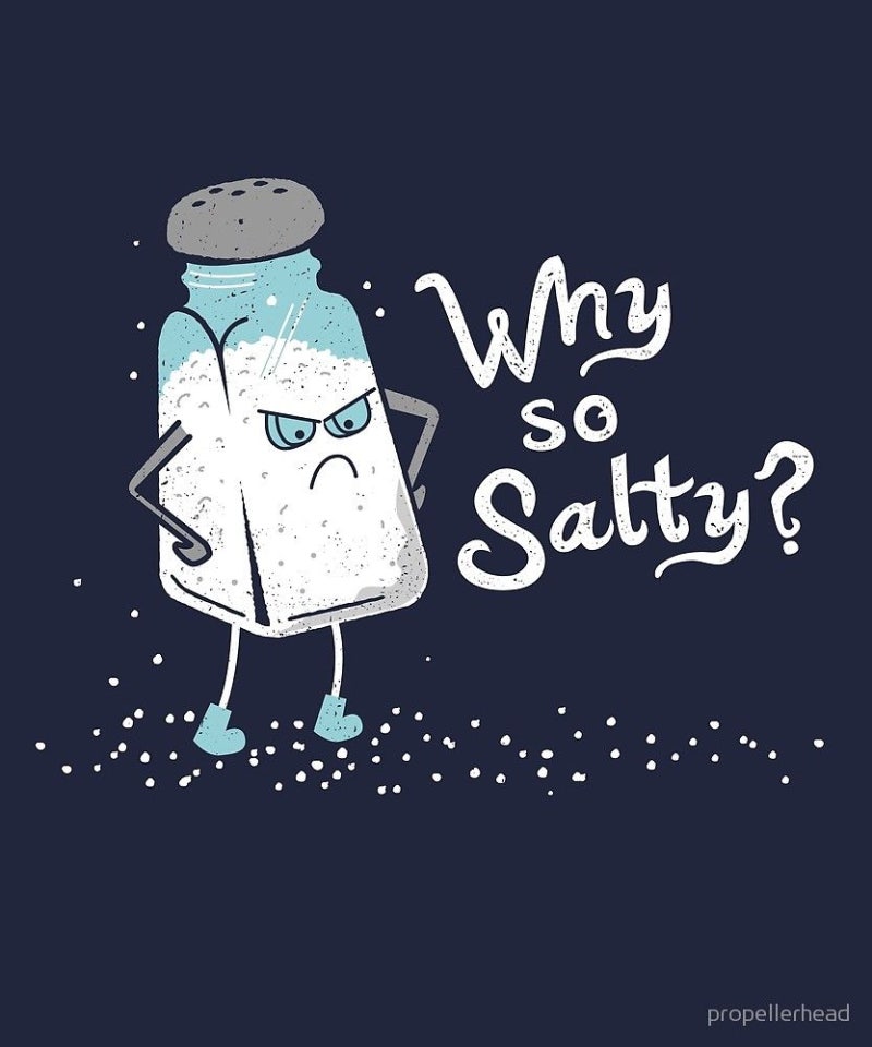 영어 슬랭 Salty 가 뭘까? : 네이버 블로그