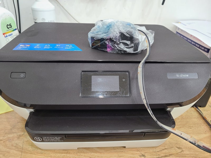 삼성 Sl J2165w 무한잉크장착 개조 프린터수리 잉크잼 네이버 블로그