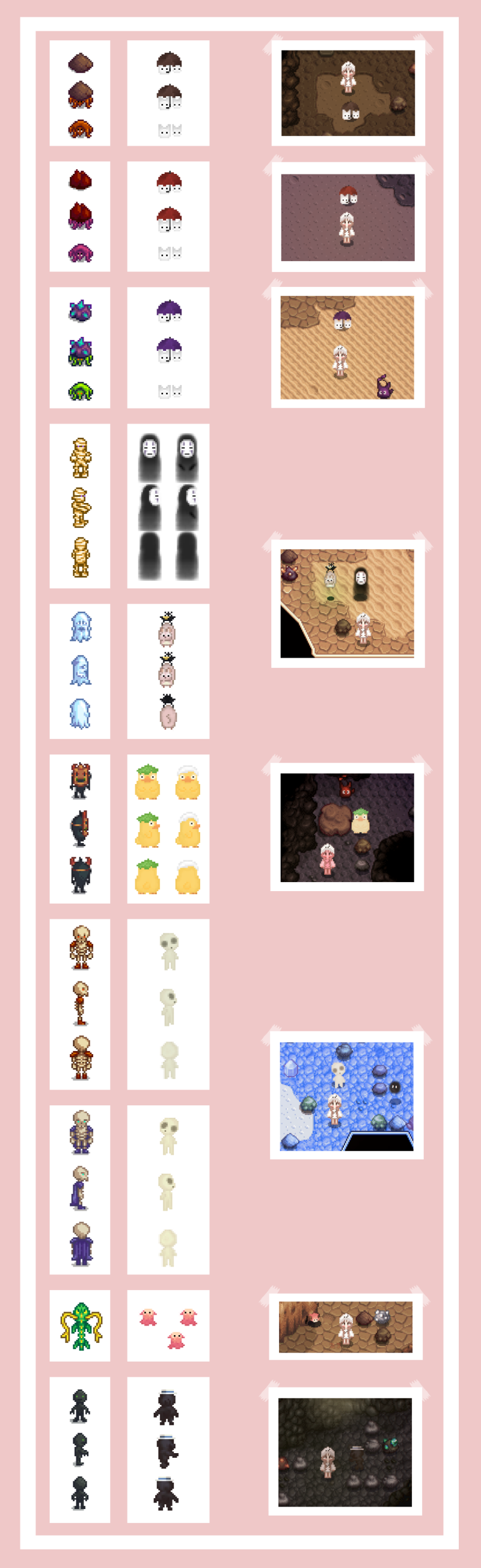 [xnb] *몬스터* 리텍스쳐 '지브리 몬스터들 대출동!' : 네이버 블로그