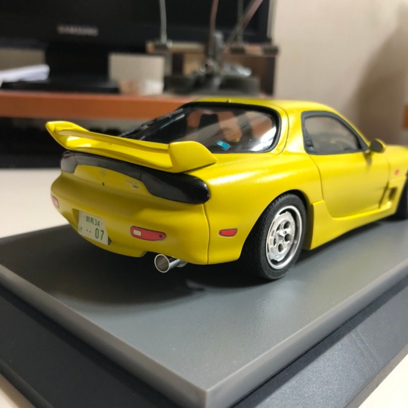 [Fujimi] Initial D RedSuns Mazda RX-7 A-spec (이니셜D 레드썬즈 마쯔다 RX-7 다카하시 ...