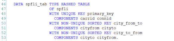 [SAP ABAP] LOOP AT Using Key : 네이버 블로그