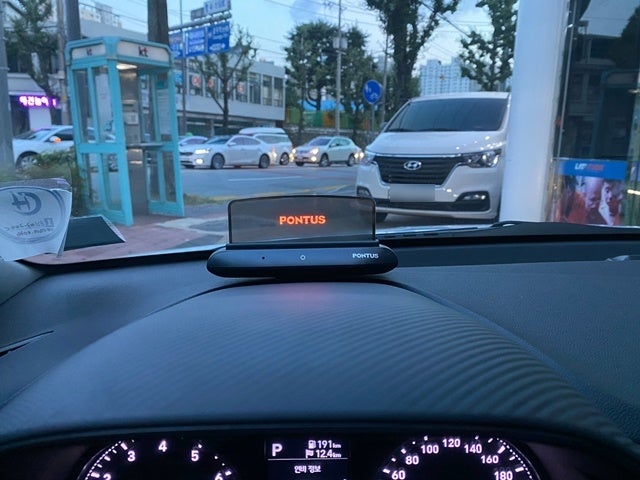 더뉴아반떼ad 순정네비연동 현대 폰터스 H1000 HUD 헤드업디스플레이장착 마이키프리미엄 마이티셀보조배터리 아이나비qxd5000블랙박스 : 네이버 블로그