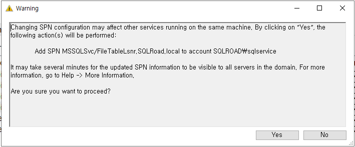 Cannot generate SSPI context 연결 오류 : 네이버 블로그