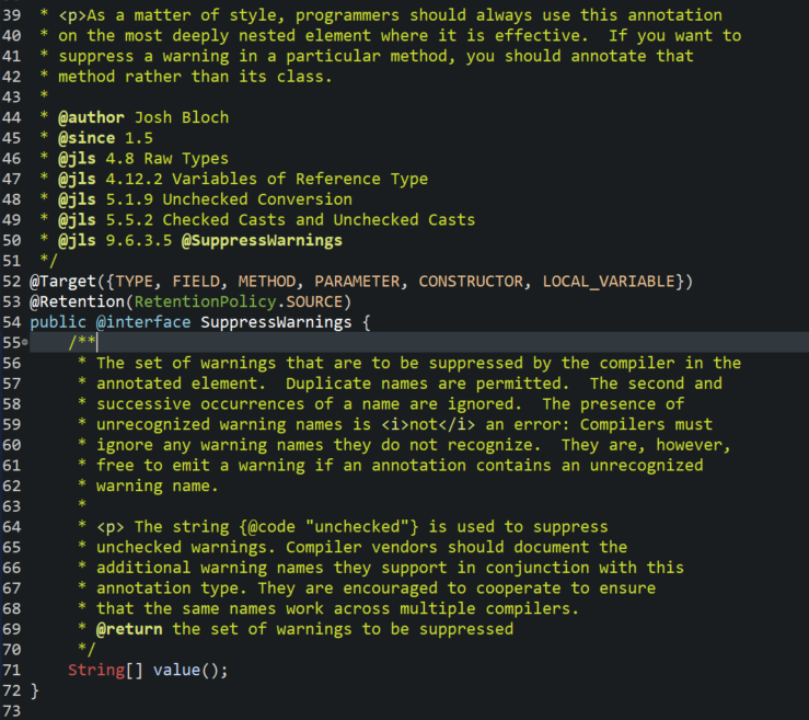[Java/자바] - 어노테이션(Annotation): @Override, @Deprecated ...