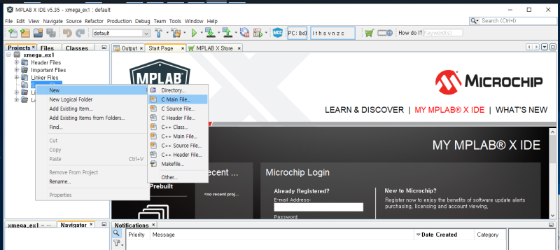 이제 MPLAB-X에서 Atmel MCU 펌웨어 프로젝트를 만들게 되었습니다. : 네이버 블로그