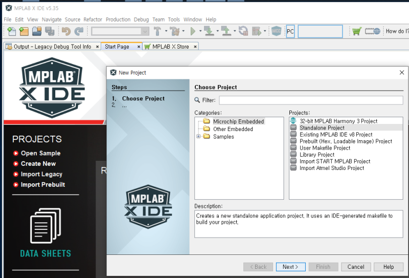 이제 MPLAB-X에서 Atmel MCU 펌웨어 프로젝트를 만들게 되었습니다. : 네이버 블로그