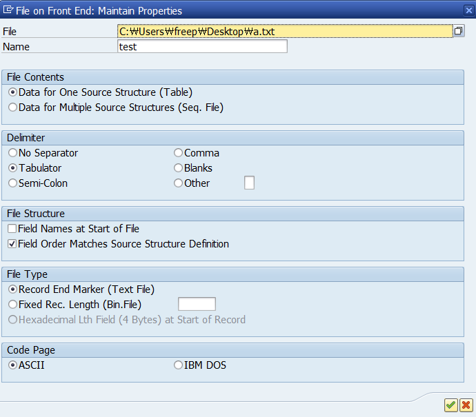 [SAP ABAP] LSMW 따라하기 : 네이버 블로그