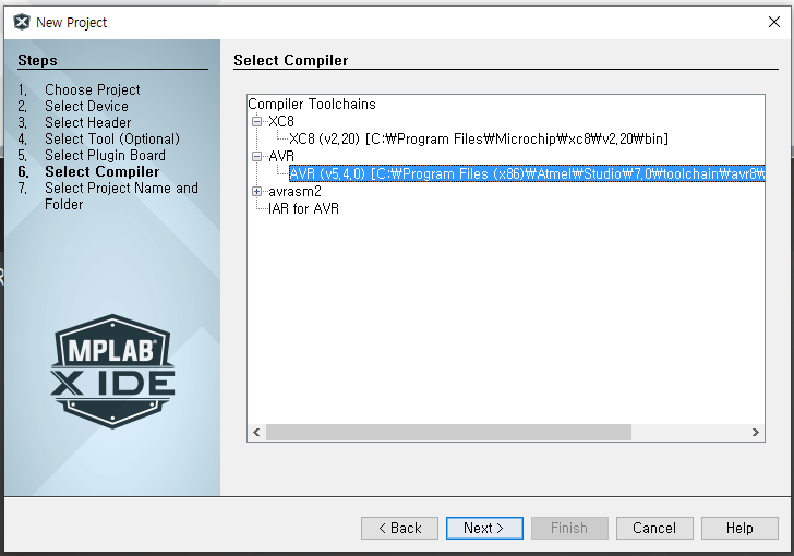 이제 MPLAB-X에서 Atmel MCU 펌웨어 프로젝트를 만들게 되었습니다. : 네이버 블로그